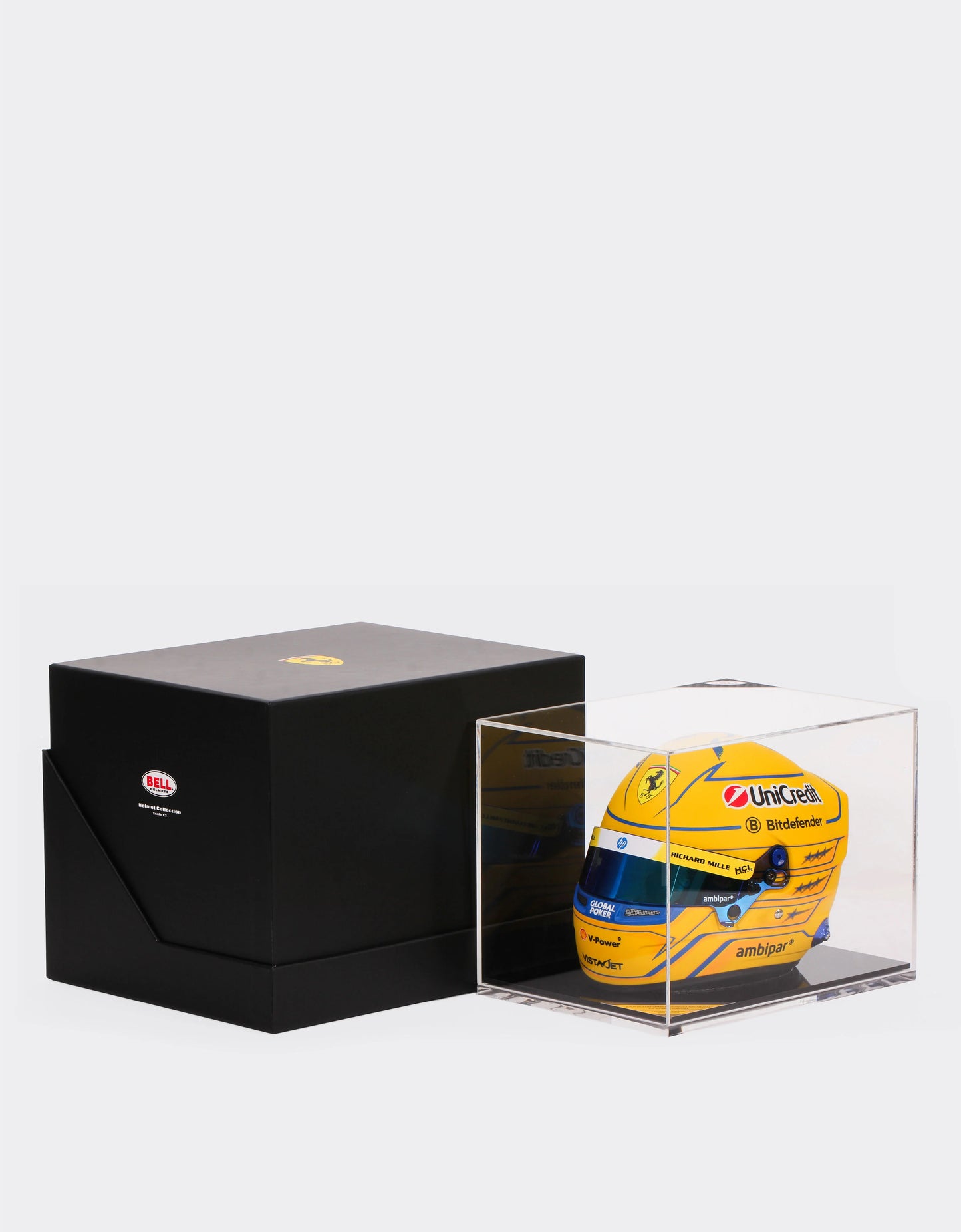 Bell 1:2 Scale Lewis Hamilton Miami Special Edition 2025 mini helmet ...
