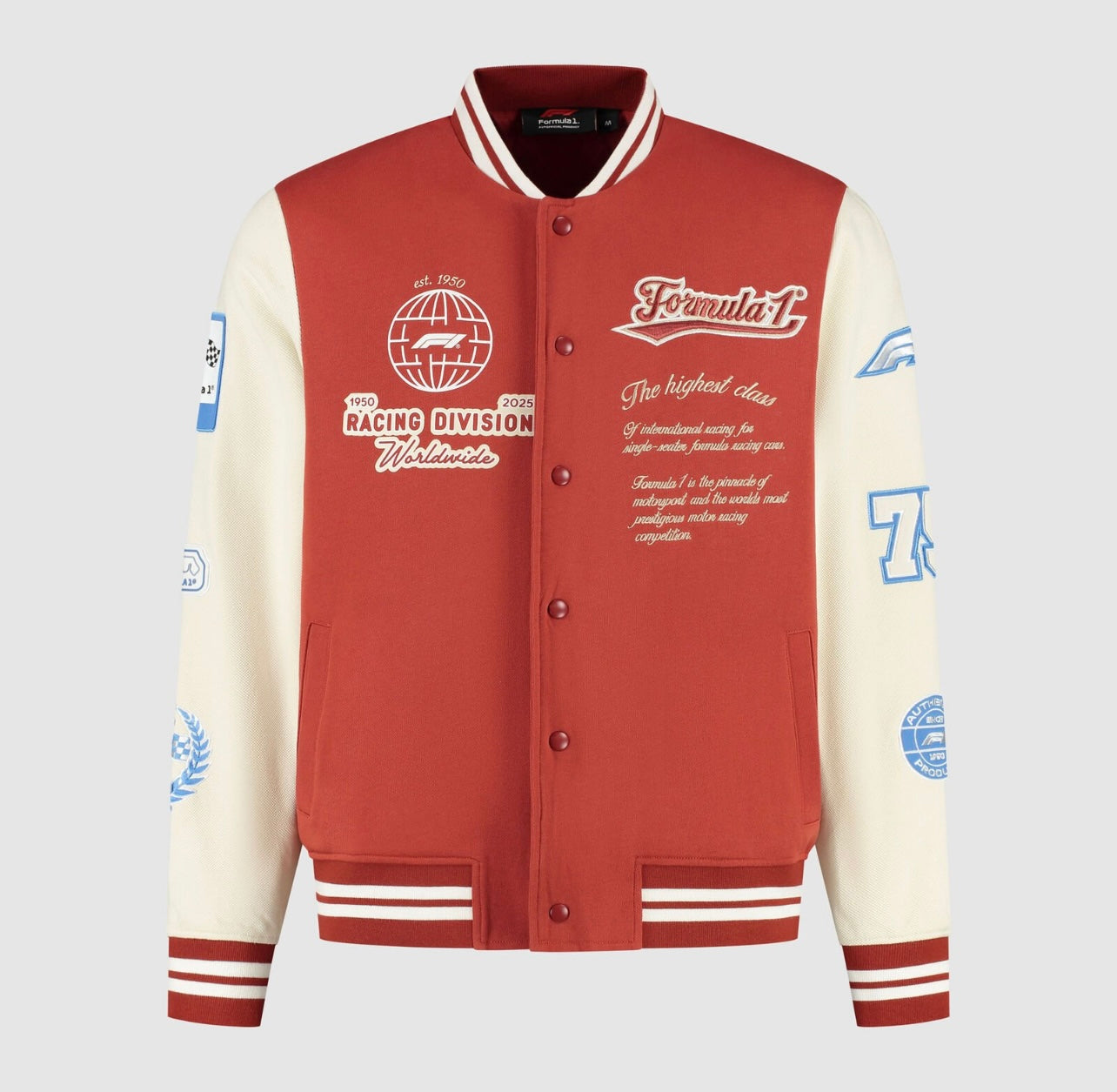 [ Pre-Order ] F1 Collection Heritage Varsity Jacket – RBN Racing