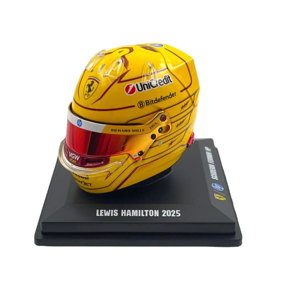 Looksmart 1:5 Scale Lewis Hamilton 2025 Helmet – RBN Racing