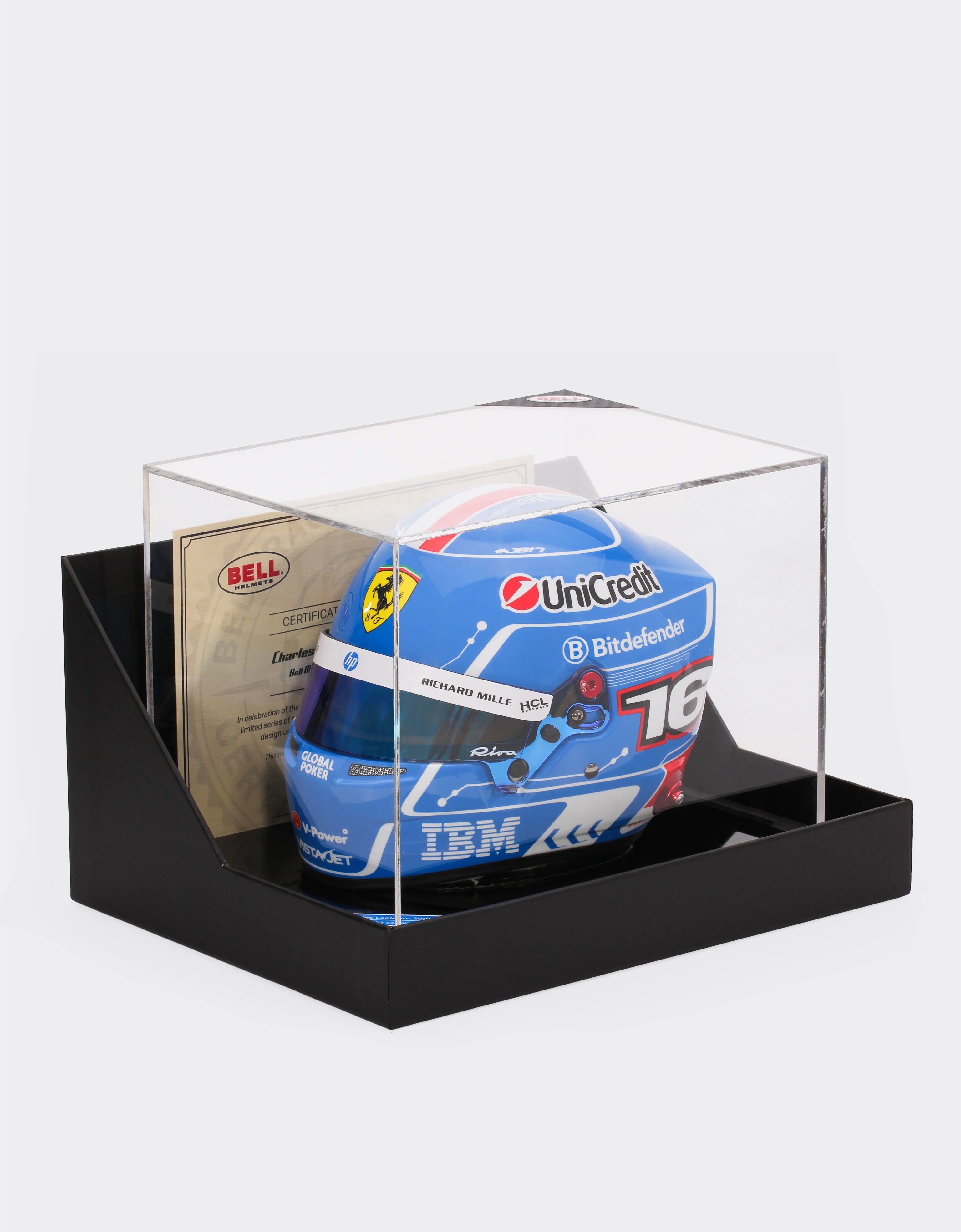 Bell 1:2 Scale Charles Leclerc Miami Special Edition 2025 mini helmet ...