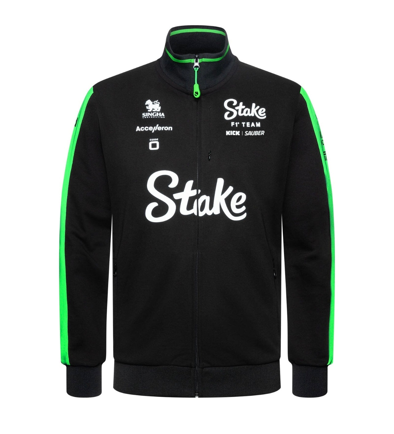 [ Pre-Order ] Stake F1 Kick Sauber 2024 Team Full Zip Sweat Jacket ...